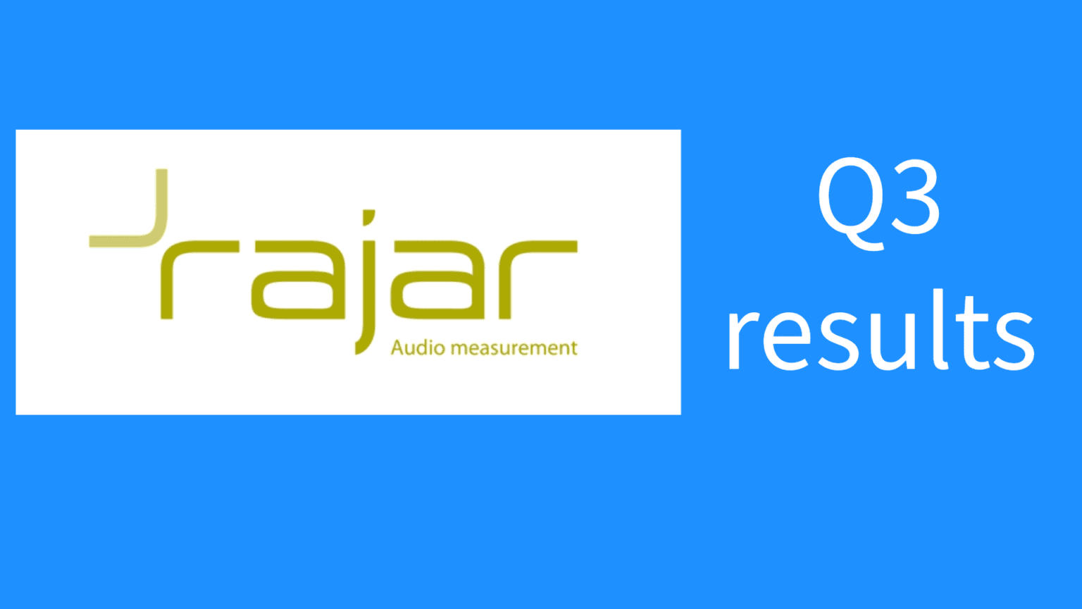 RAJAR Radio Listening Figures - Q3 2023 - Thoughts & Insights | Shout ...